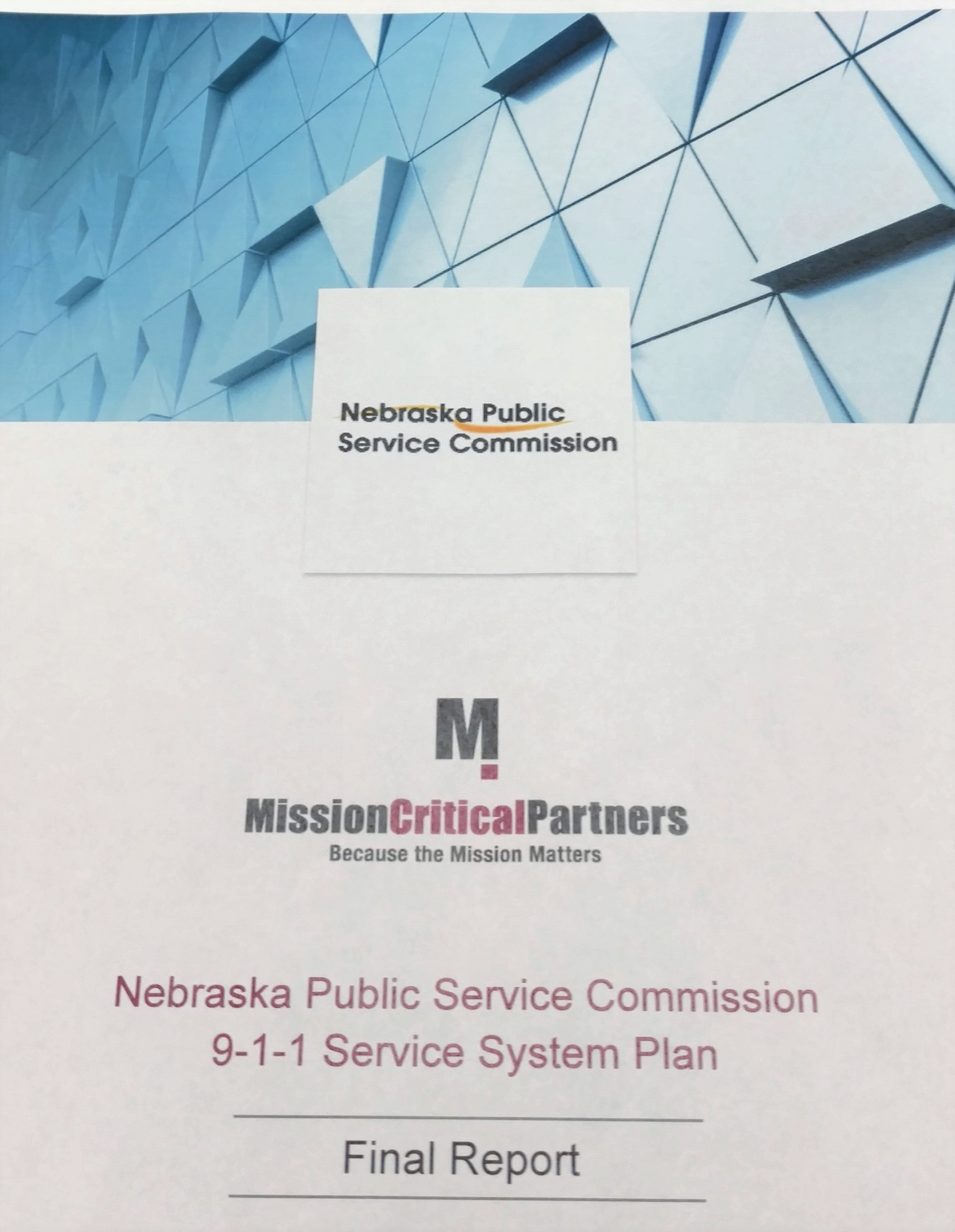 NG911 Information & 911 Service System Advisory Committee | Nebraska Public Service Commission